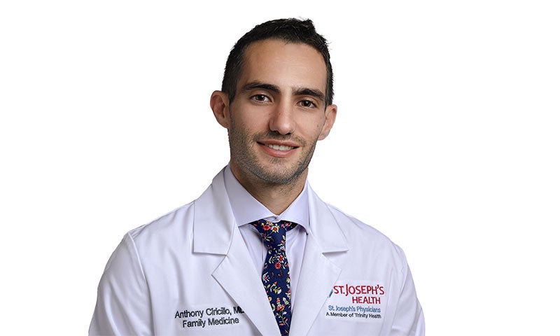 St. Joseph’s Physicians Primary Care Welcomes Anthony Ciricillo, MD ...