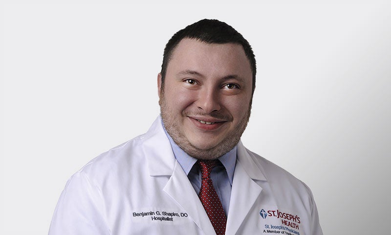 St. Joseph’s Physicians adds Dr. Benjamin Shapiro to the Hospitalist ...